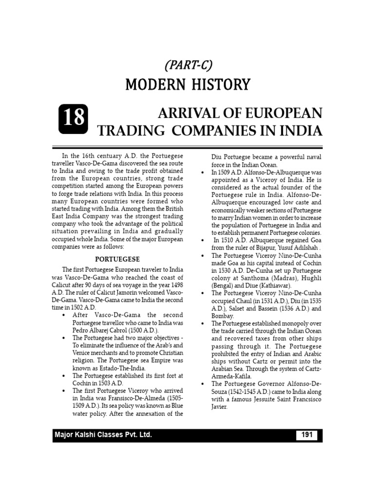 Arrival (Theory - Exr) .Pdf1735298191758 | PDF | East India Company