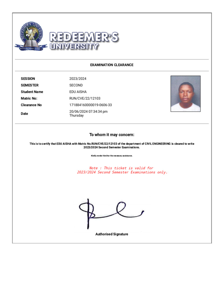 Student Payment Receipt (1) | PDF