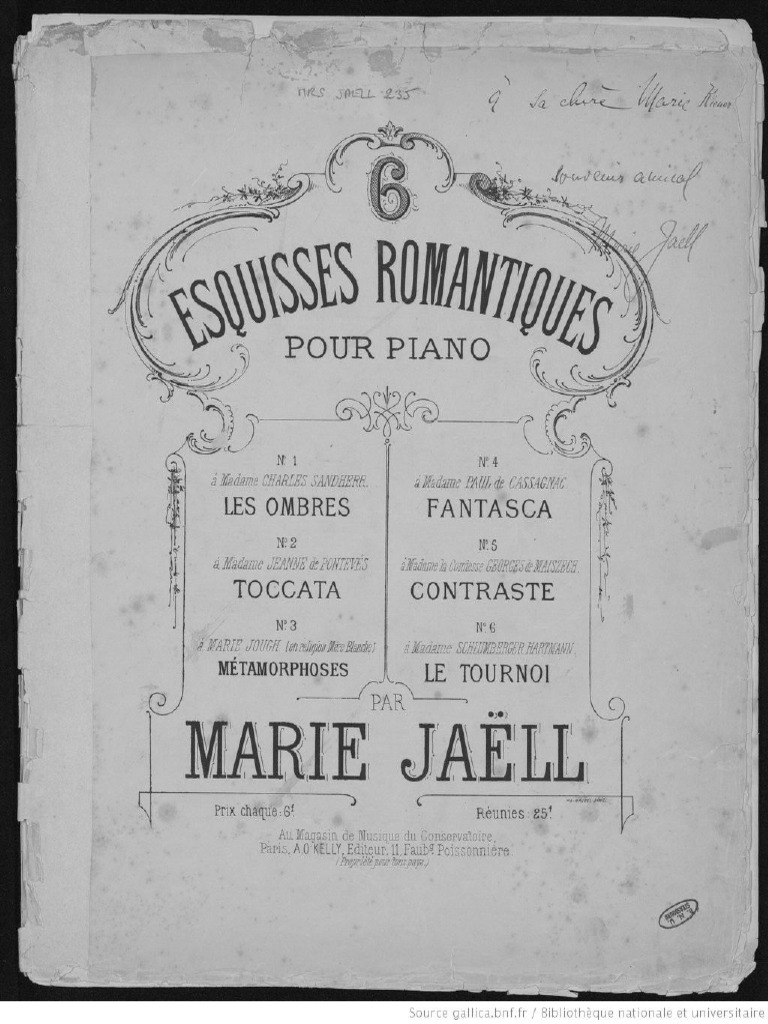 Jaelle Marie-6 - Esquisses - Romantiques - PF | PDF
