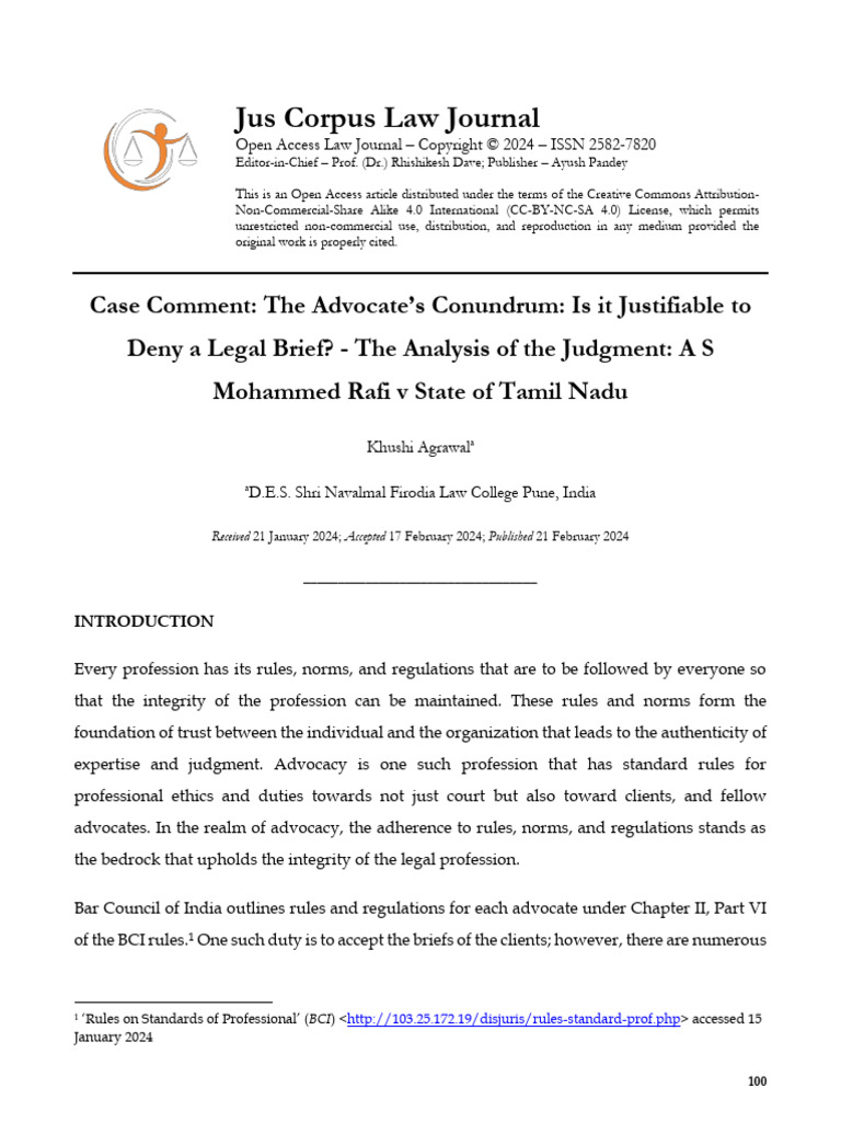 case advocate | PDF | Advocate | Judgment (Law)