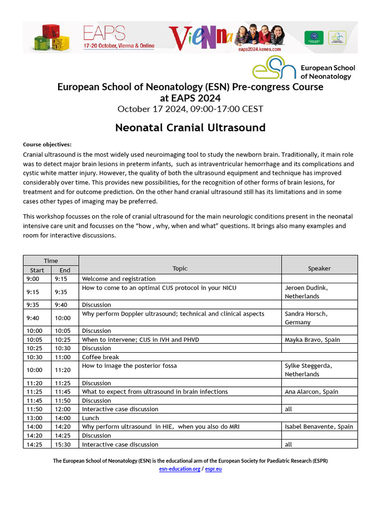 Neonatal Cranial Ultrasound | PDF | Neonatology | Neonatal Intensive ...