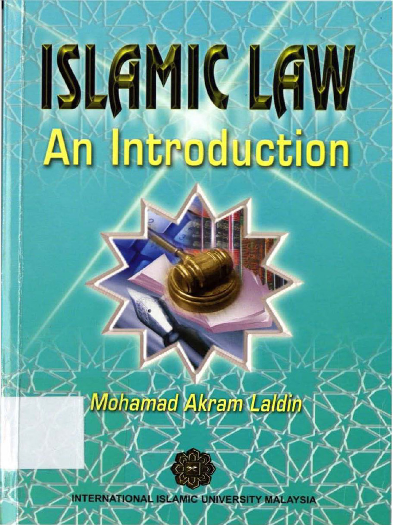 Islamic Law - An Introduction | PDF