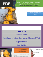 Fire Hydrant Spacing Guide | PDF | Fire Engine | Firefighter