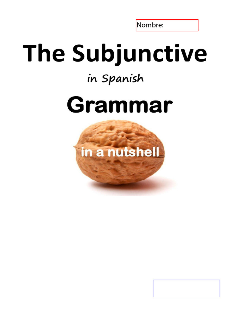 The Subjunctive Booklet | PDF