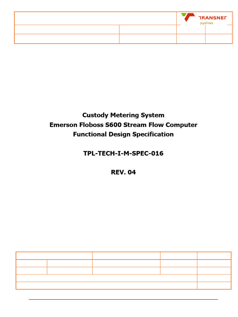 Floboss S600 Flow Computer Specs | PDF | Programmable Logic Controller ...