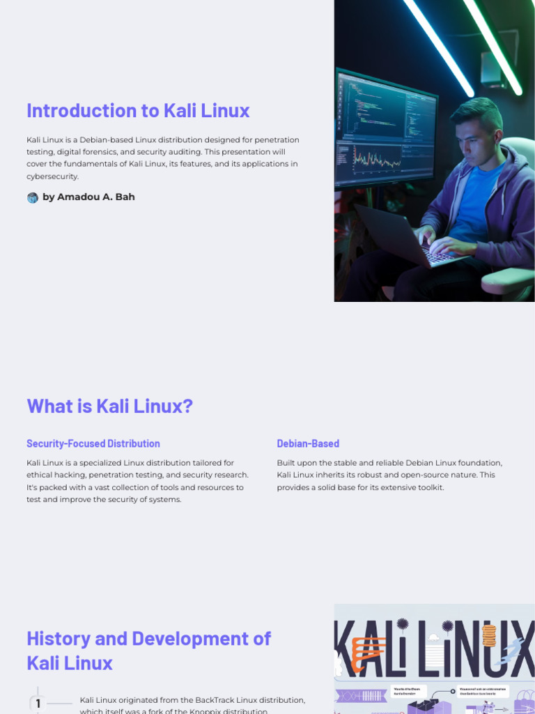 Kali Linux for Cybersecurity Pros | PDF | Booting | Software Engineering