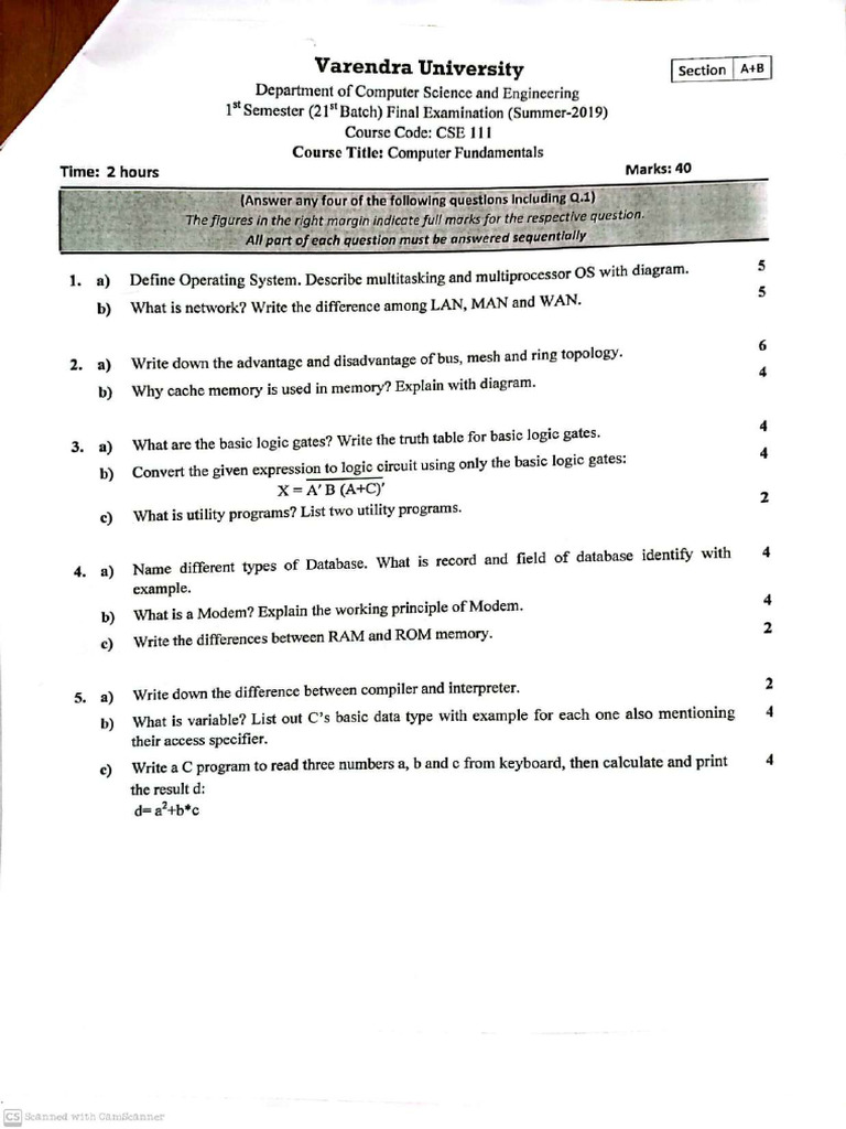 Final-Questions | PDF