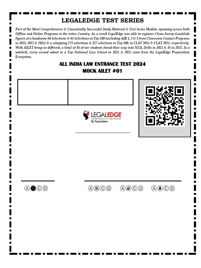 LE-MOCK AILET 01 | PDF | Market Trend | Critical Thinking