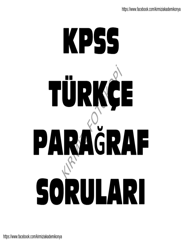 PARAGRAF 1000 SORU | PDF