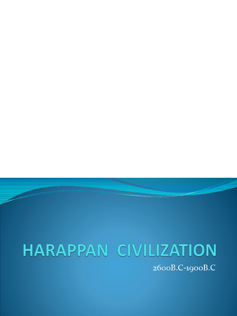 Harappa Civilization | PDF