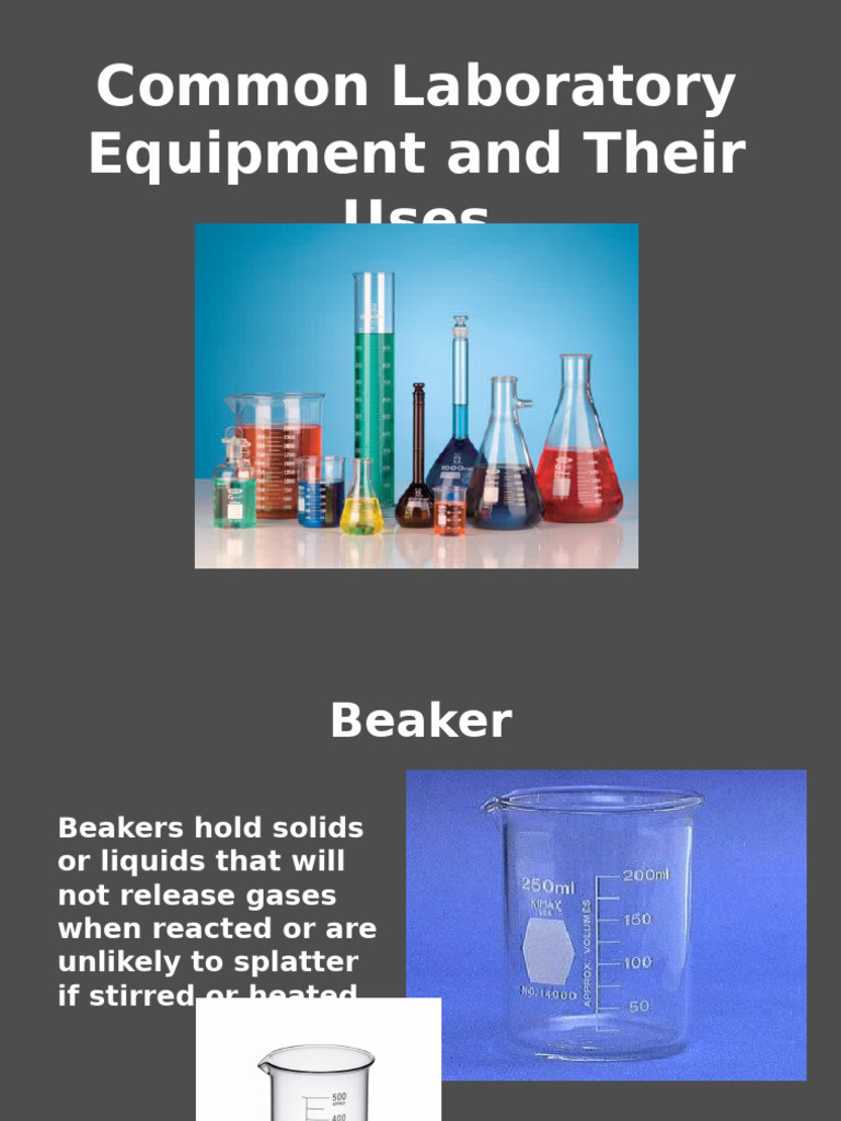 Common Lab Apparatuses | PDF | Chemistry