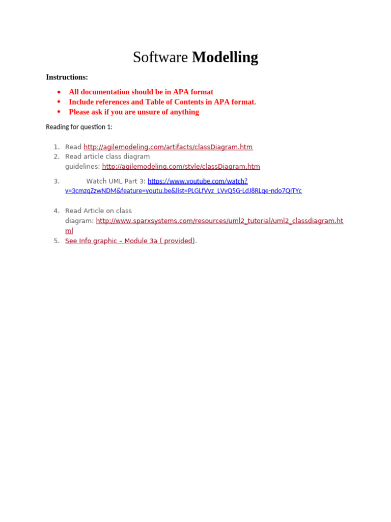 Software Modelling Part 2 | PDF | Use Case | Unified Modeling Language