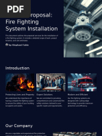 Fire Fighting Systems Design Report | PDF | Fire Sprinkler System ...