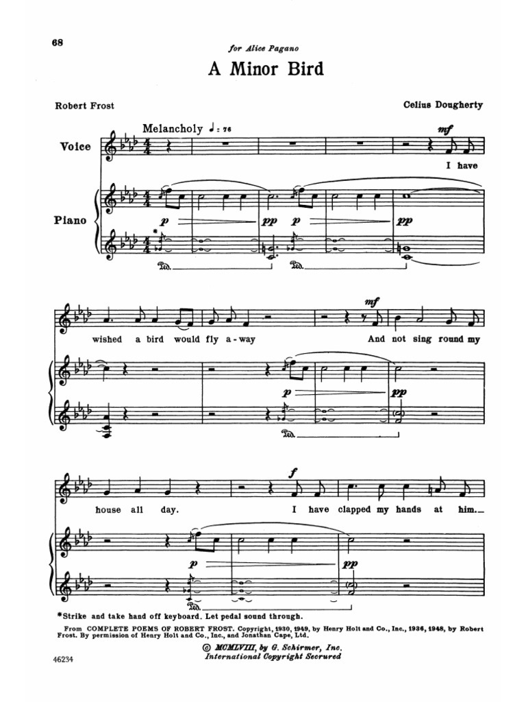 20th Century (American) Art Songs (Schirmer) | PDF