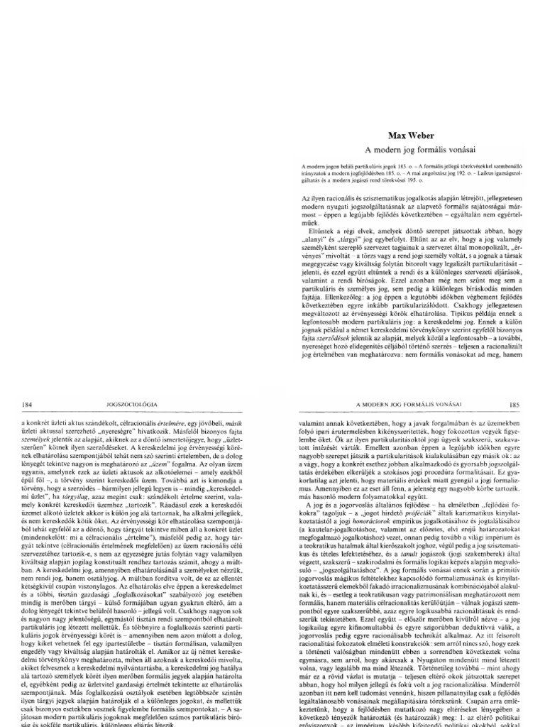 B11 Weber Jog Formalis | PDF