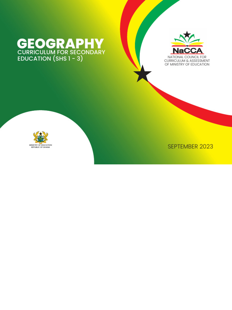 Geography-Curriculum | PDF | Learning | Curriculum