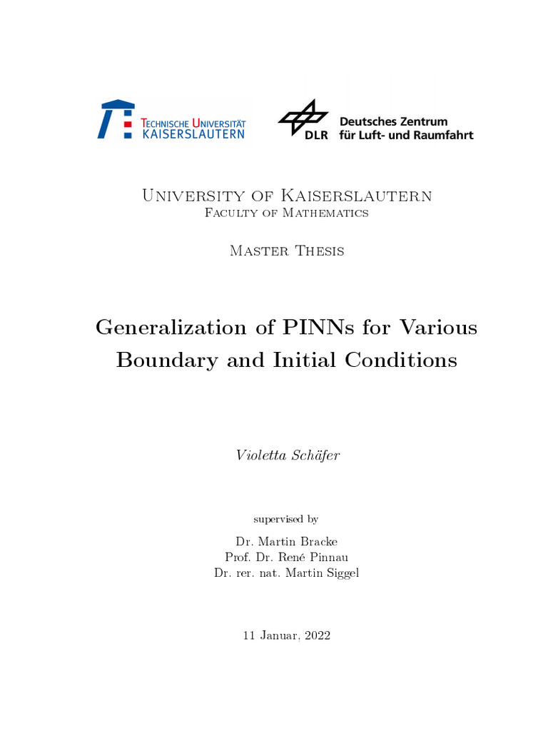 master_thesis | PDF | Partial Differential Equation | Finite Element Method