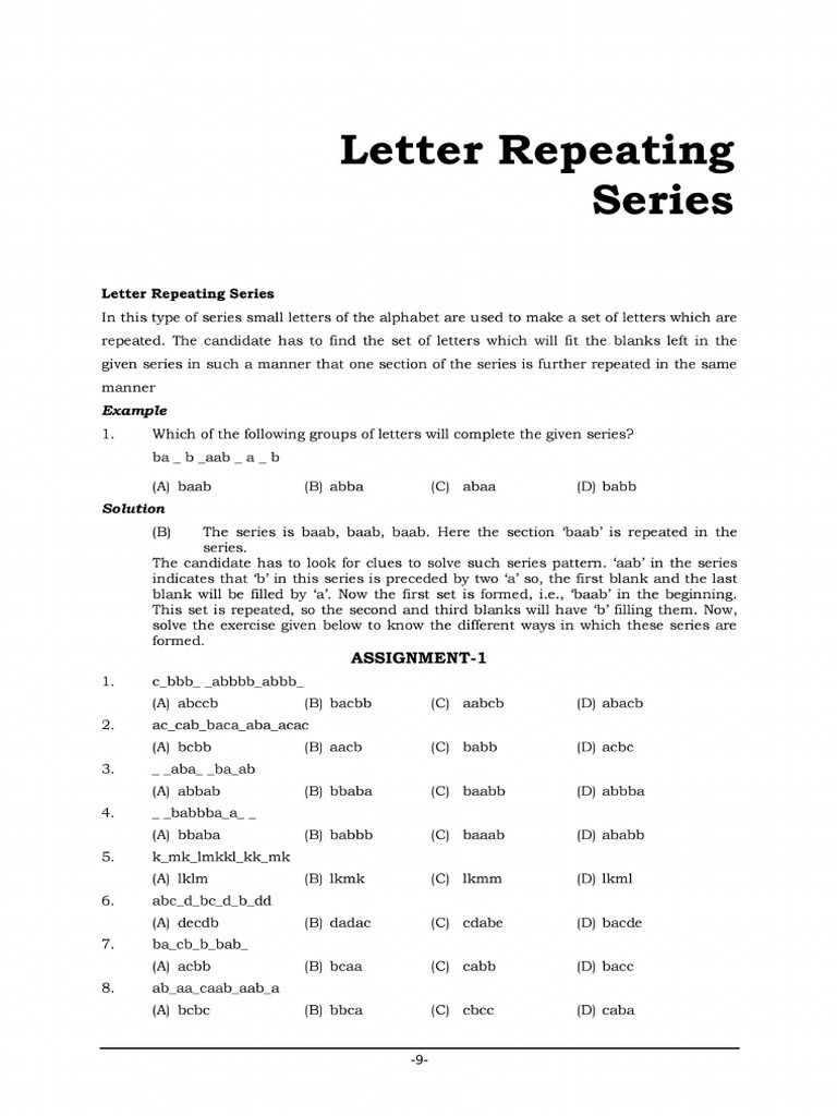 Letter Patterns P | PDF