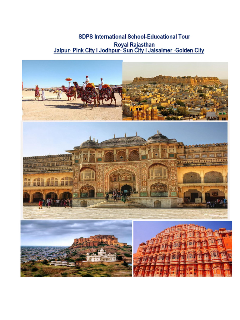 SDPS International School Tour Itinerary | PDF