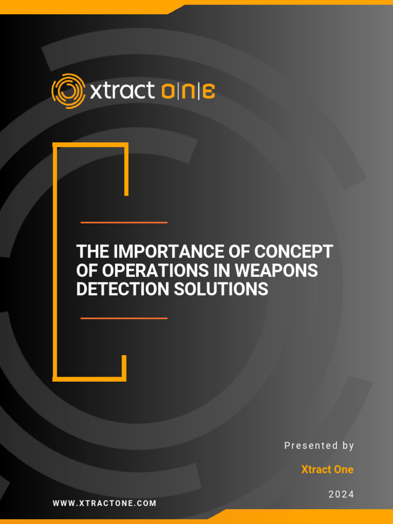 Understanding ConOps in Weapons Detection | PDF | Securities | System