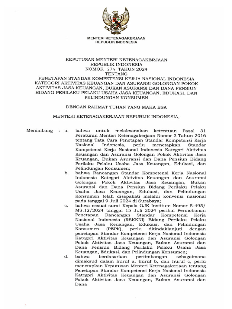 Skkni 2024-274 PDF | PDF