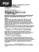 Network Topologies | PDF | Network Topology | Computer Network