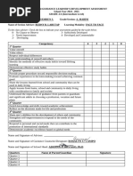 Homeroom Guidance Assessment Template | PDF | Decision Making | Learning