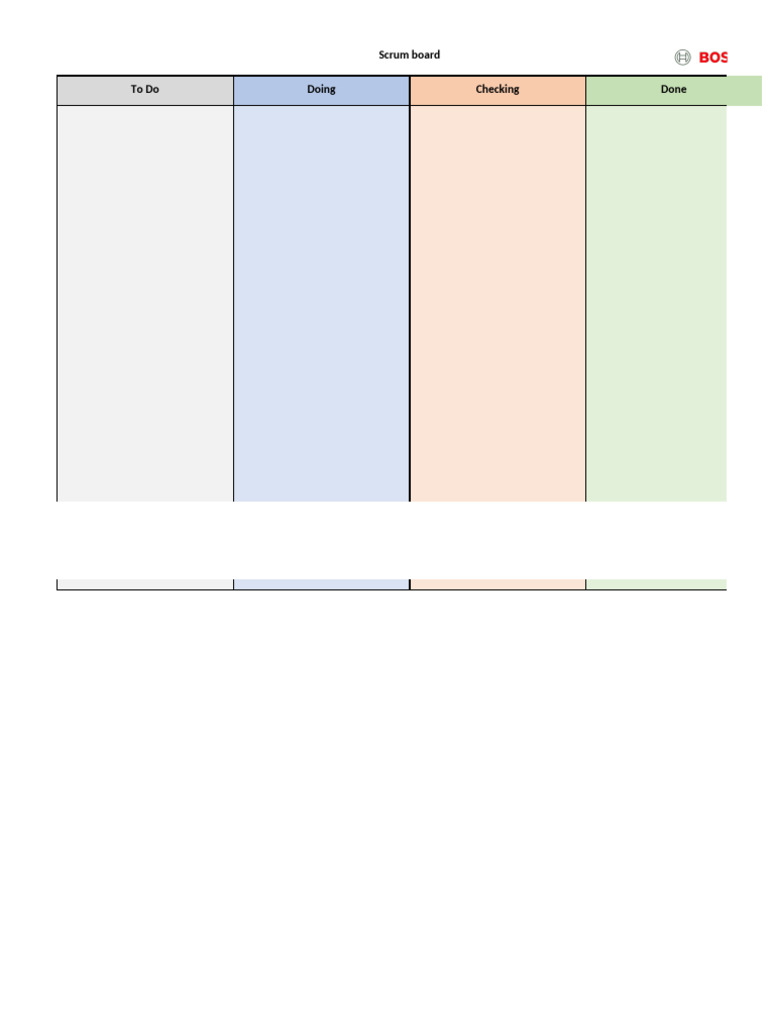 Scrum Board | PDF