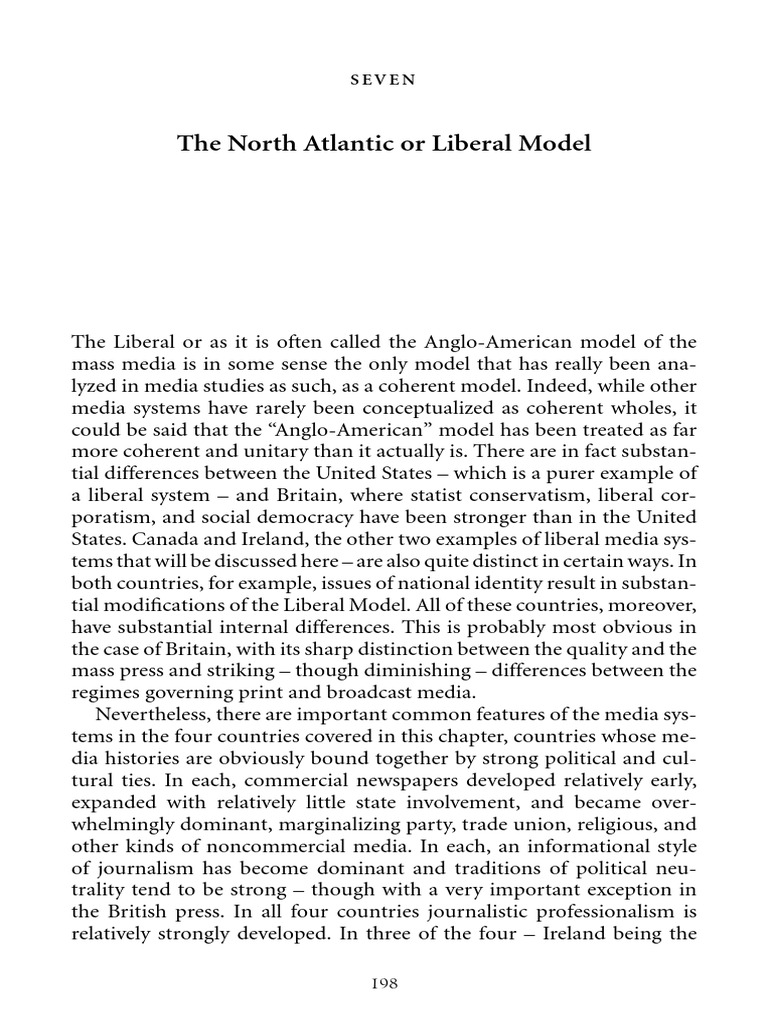 Atlantik Utara Dan Liberal-1-13 | PDF | Freedom Of The Press | Newspapers
