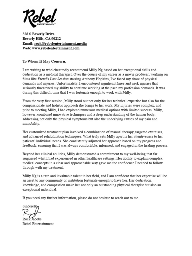 Milly NG - LOR | PDF