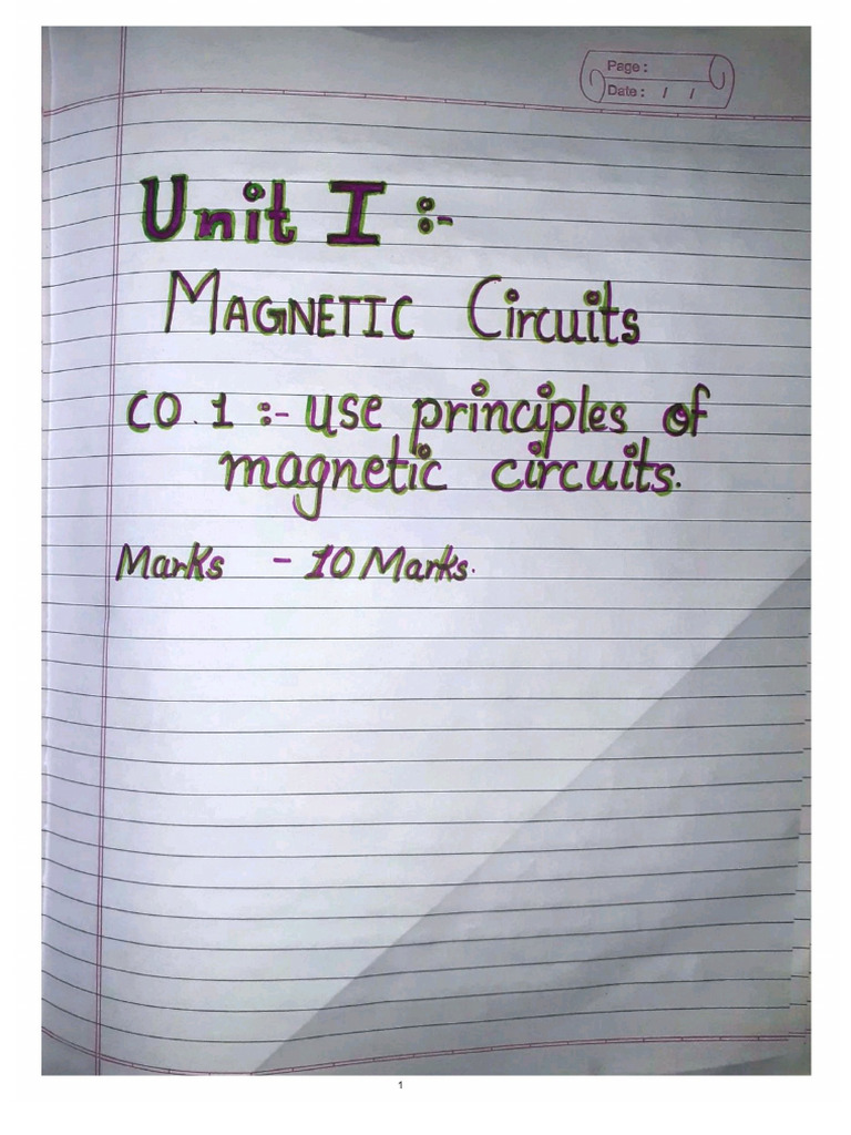 EEE Unit1 Electric Circuit (New EJ) | PDF