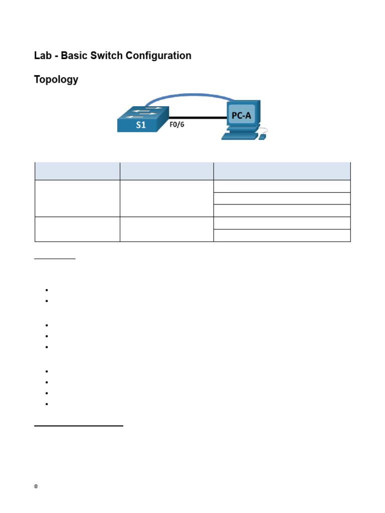 01 - Basic Switch Configurations-2 | PDF | Secure Shell | Computer Network