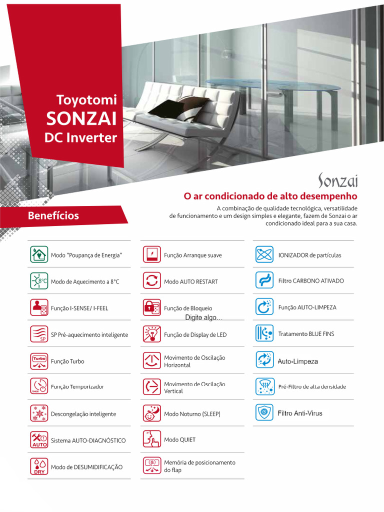 SONZAI DC Inverter - PT | PDF
