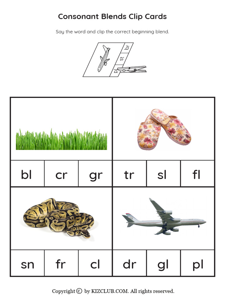 blends-clip-cards | PDF