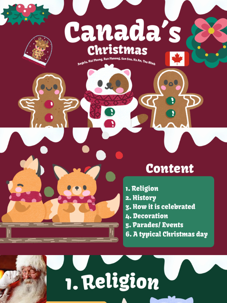 Canada's christmas day | PDF | Christmas | December Observances