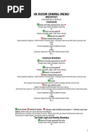 Staff Food Menu | PDF
