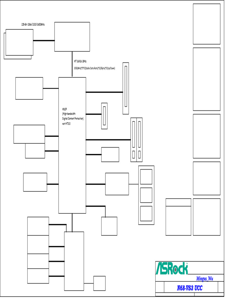 Asrock n68-Vs3 Fx Rev1.01 PDF | PDF | Computer Hardware | Computer Architecture