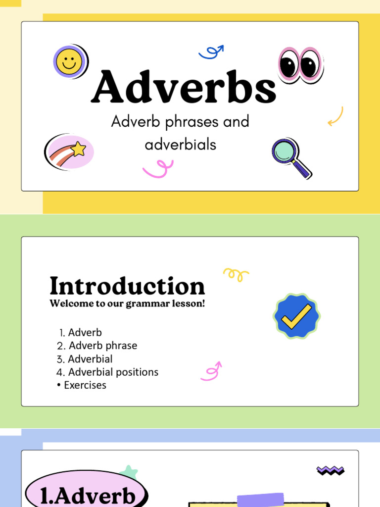 Adverb Phrases and Adverbials | PDF | Adverb | Linguistic Morphology