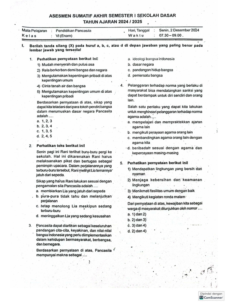 PEND PANCASILA AAS1 | PDF