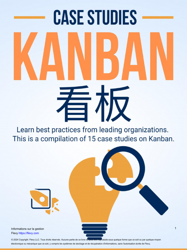 Case Studies Kanban | PDF | Gestion de projet | Inventaire