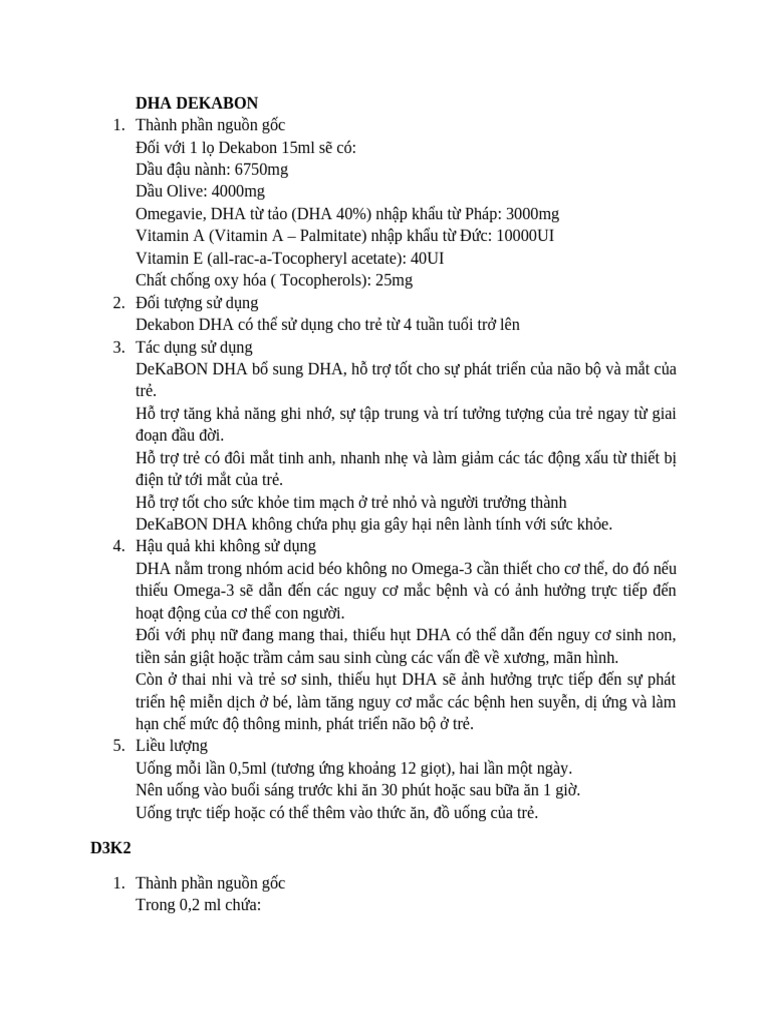 DHA DEKABON | PDF