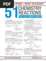 All Name Reactions of Chemistry Class 12th Cbse & Isc PDF | PDF ...