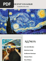 Questionário Van Gogh | PDF | Vincent Van Gogh