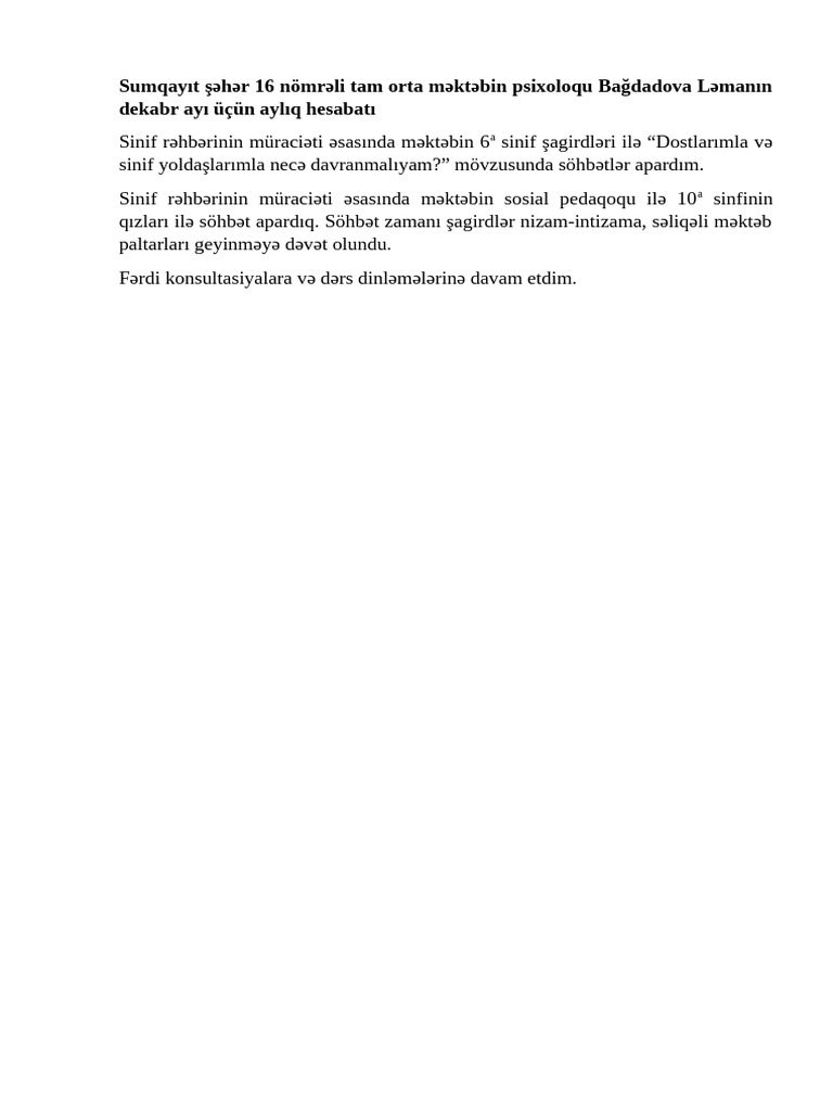 Dekabr | PDF