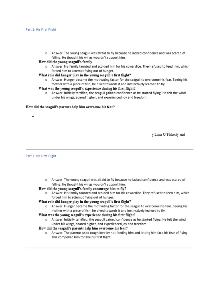 Two Stories About Flying | PDF | Fear