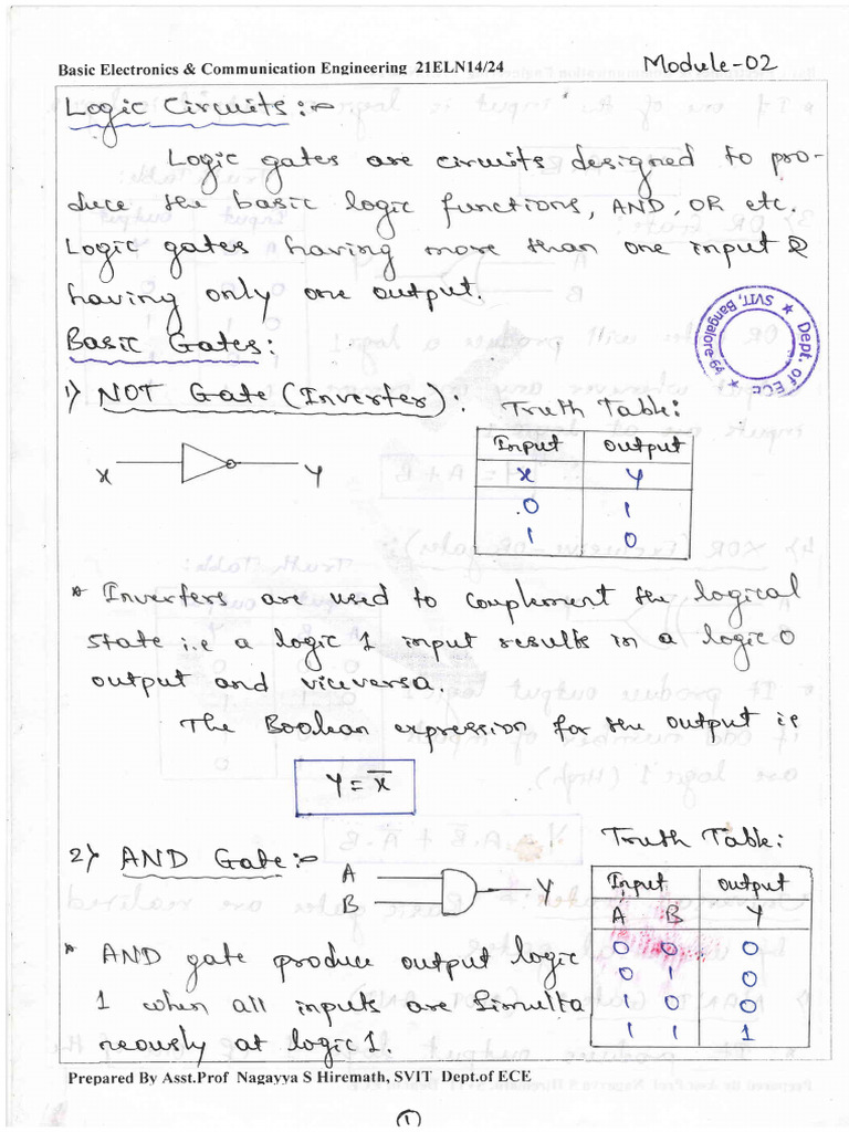 Mod 2 Electronics | PDF
