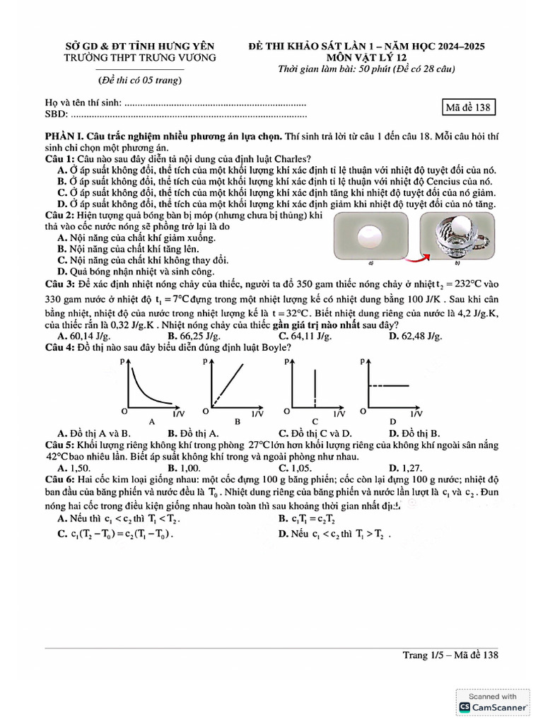 Lý CK1 - de 1 | PDF