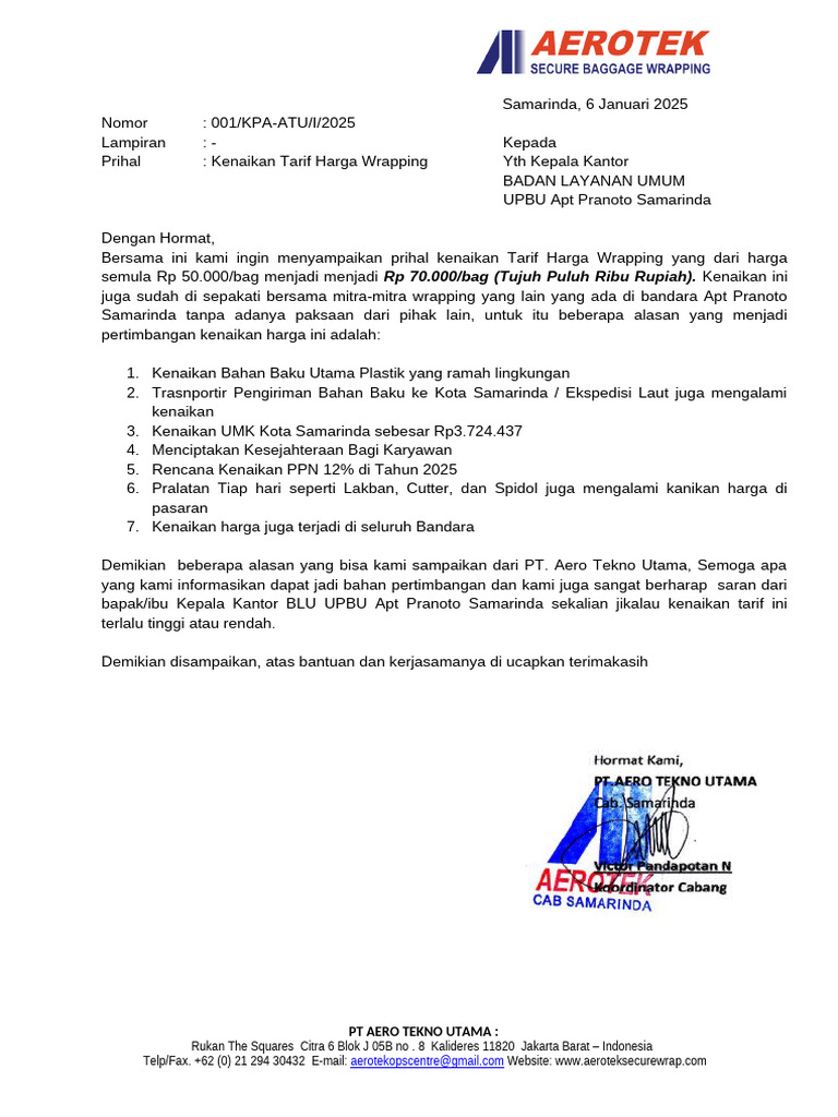 Edit Kop Surat | PDF