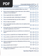 Self-Reporting Questionnaire Srq-20 | PDF