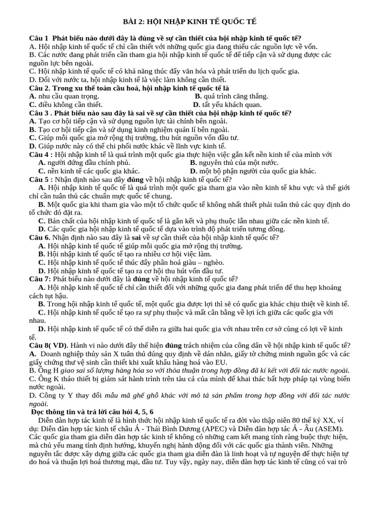 BÀI 2 KNTT - Đề | PDF